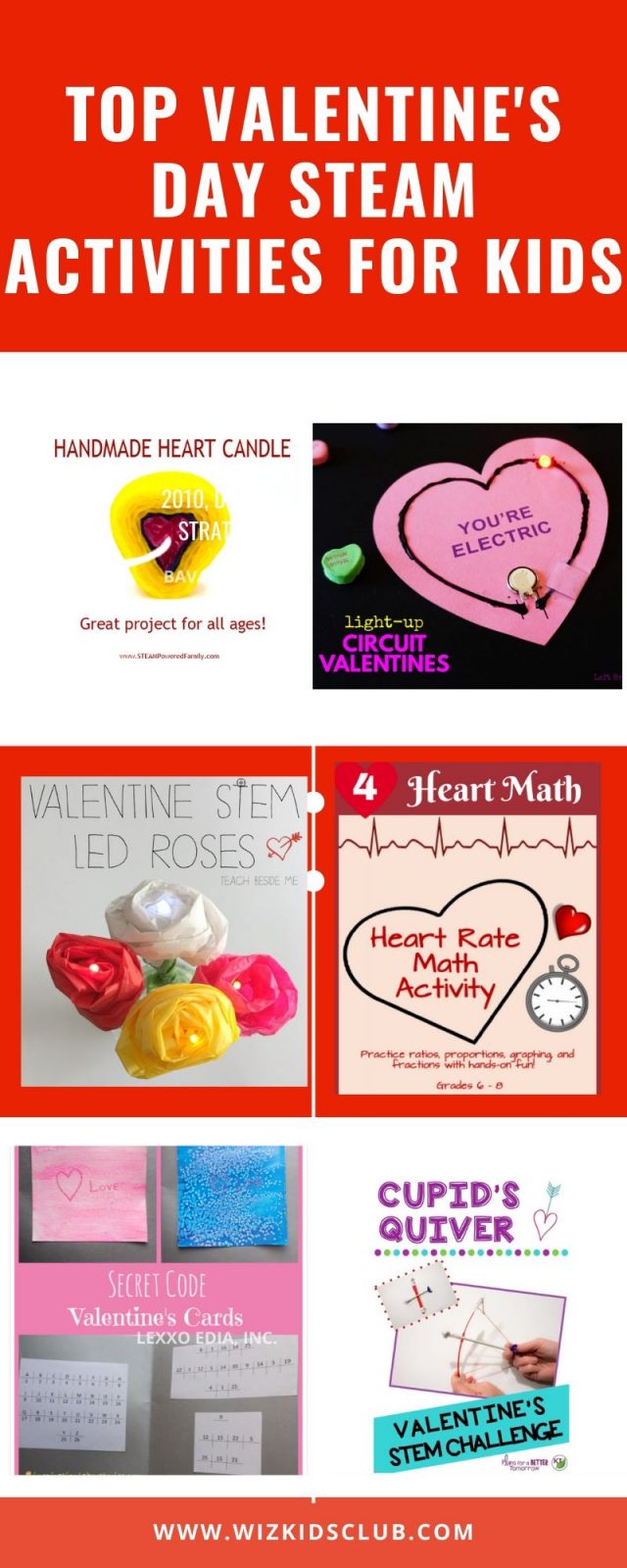 Top 5 Valentine’s Day S.T.E.M Activities for Kids – WIZKIDS CLUB