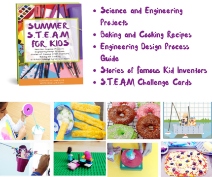 Summer S.T.E.A.M Book for kids: 6-10 years – WIZKIDS CLUB