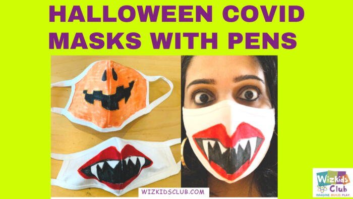 Make Designer COVID Safe Masks at Home! DIY for kids – WIZKIDS CLUB