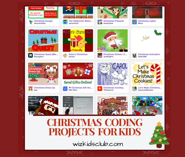Unwrapping Festive Code: CHRISTMAS CODING PROJECTS FOR KIDS – WIZKIDS CLUB