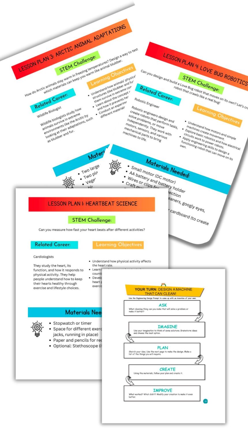 Unique Preschool STEM Activities: All Year Long – A Must-Have Resource ...
